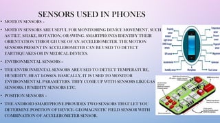 power point presenatation onee sensers tc | PPTX