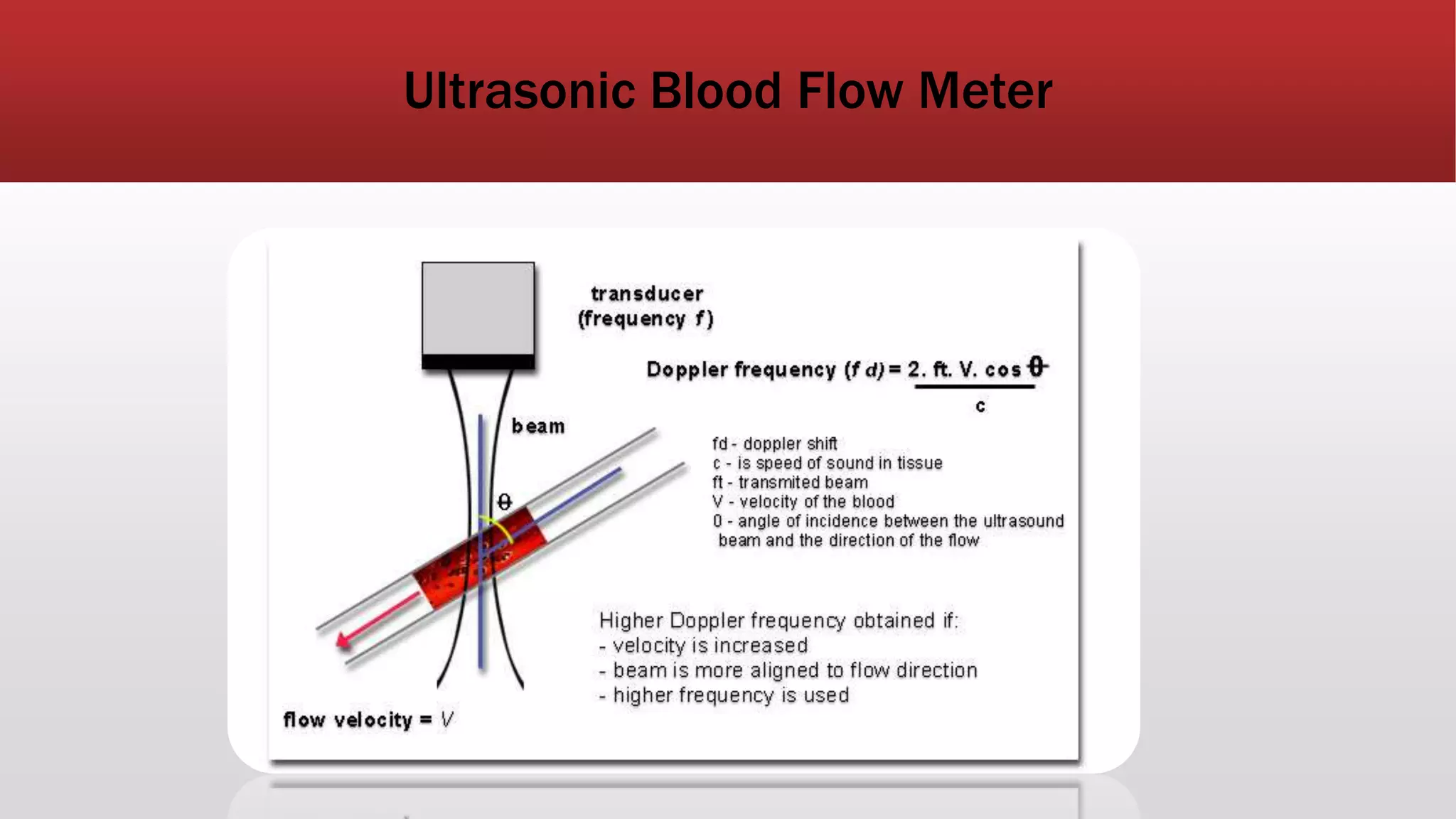 Blood Flow Sensors and Meters with their working | PPTX