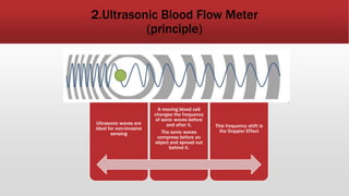Blood Flow Sensors and Meters with their working | PPT