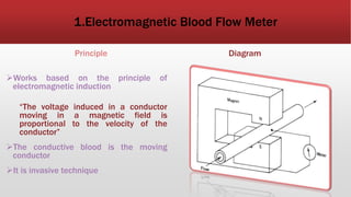Blood Flow Sensors and Meters with their working | PPTX