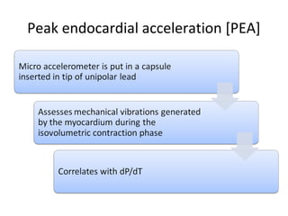 Sensors of rate responsive pacing | PPT