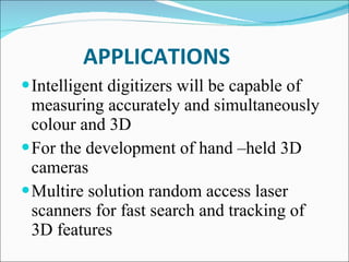Sensors On 3d Digitization | PPT