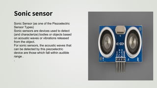 Sensors and actuators ,details and priezoelectric properties are ...