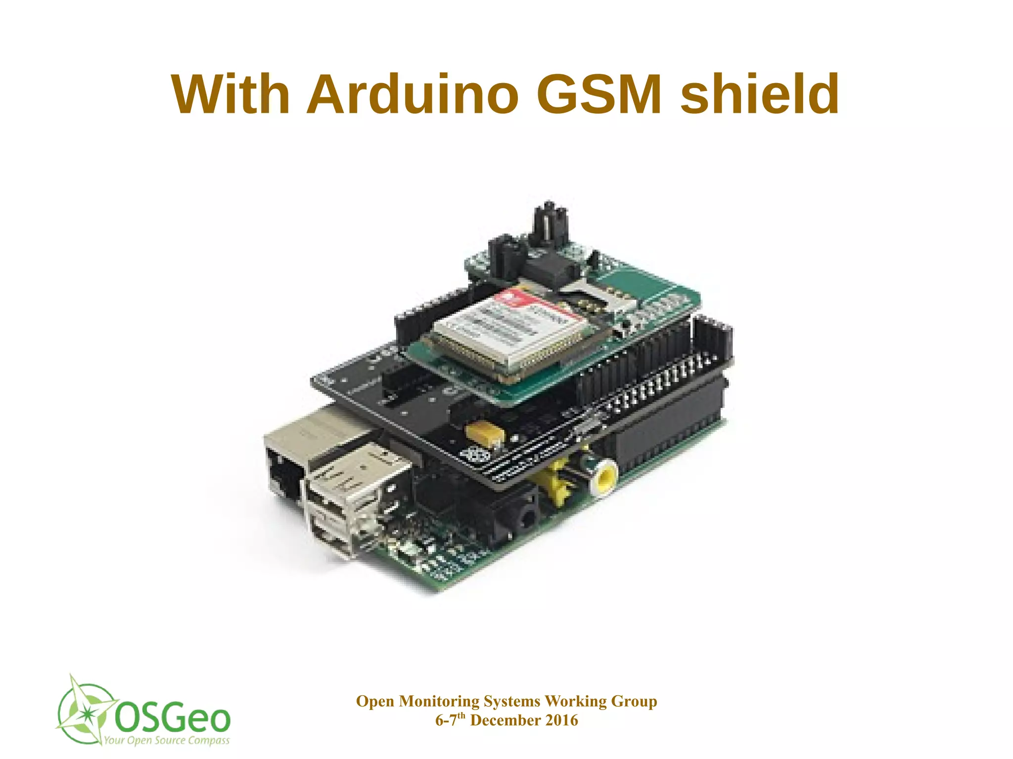 Sensors Arduino RaspberryPI connect | ODP