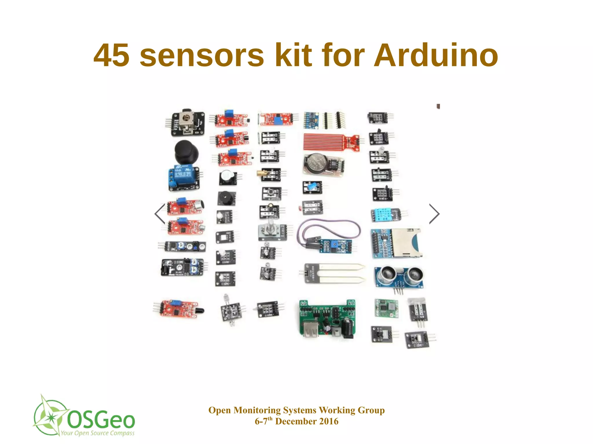 Sensors Arduino RaspberryPI connect | ODP