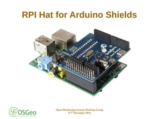 Sensors Arduino RaspberryPI connect | ODP