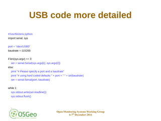 Sensors Arduino RaspberryPI connect | ODP