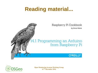 Sensors Arduino RaspberryPI connect | ODP