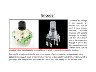 Sensors and transducers Working,Applications | PPT