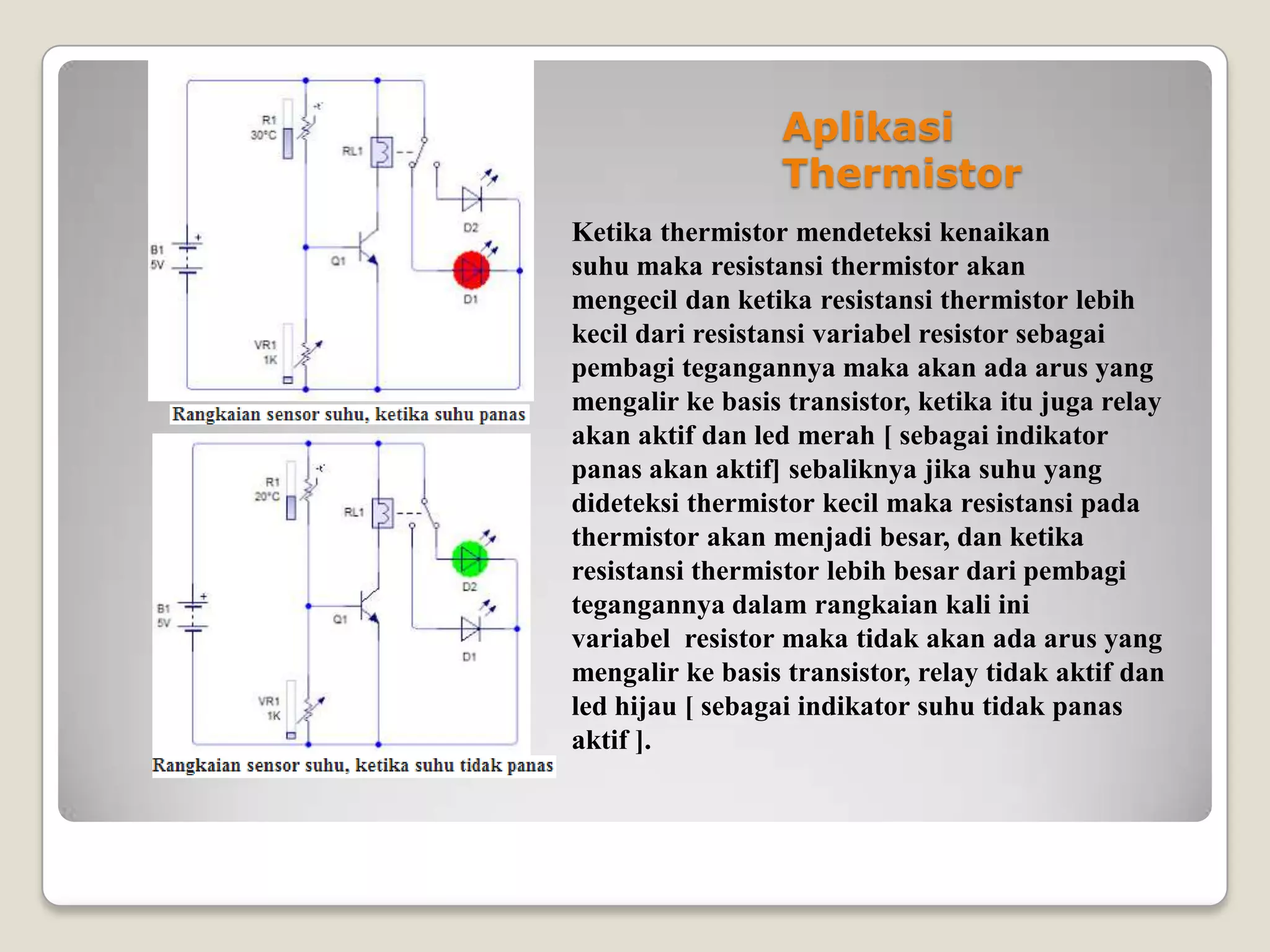 Sensor Suhu PTC & NTC | PPTX
