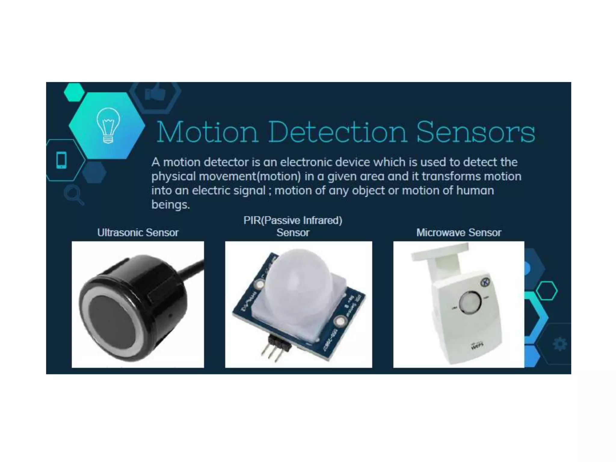 Sensors for Engineering Applications | PPTX