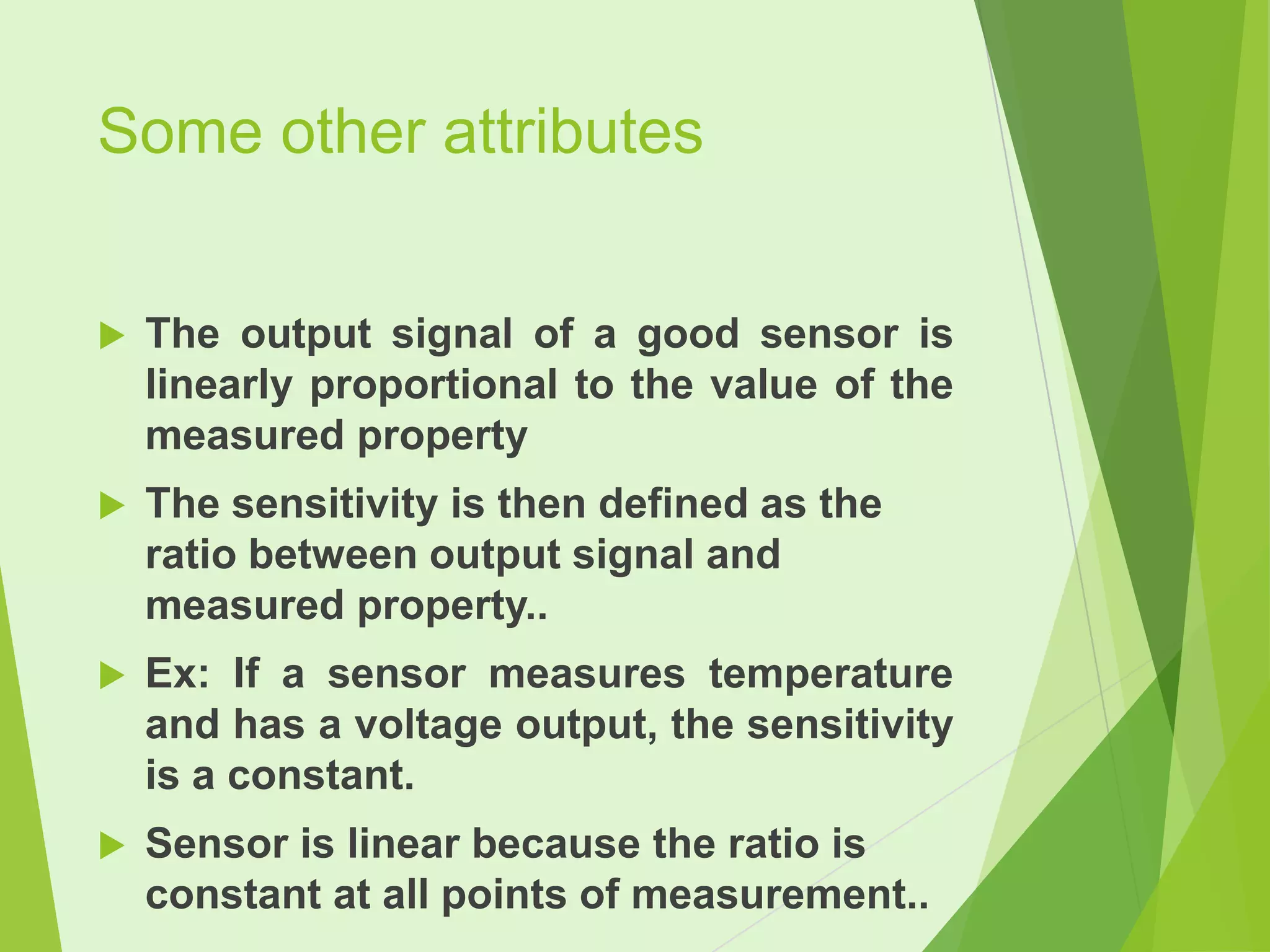 Sensor technology | PPTX