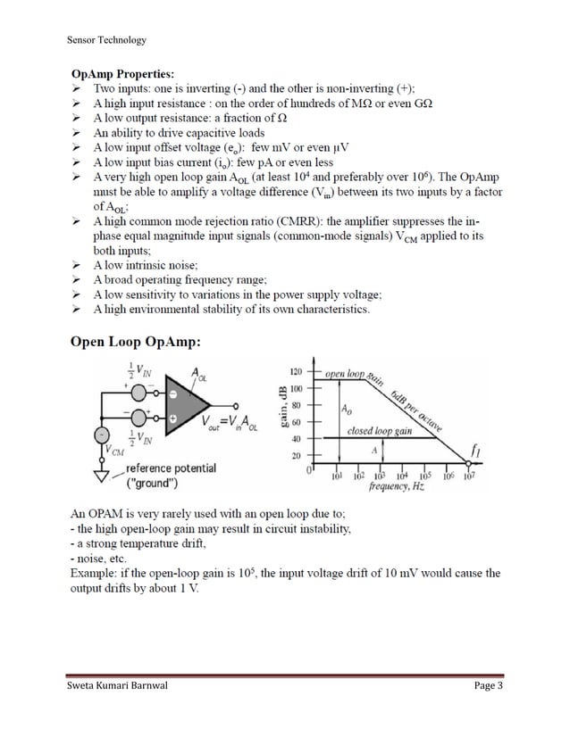 Sensor technology module-3-interface electronic circuits | PDF