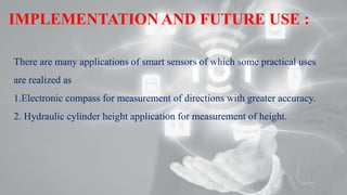 SENSOR_TECHNOLOGY types of sensors.pptx. | PPTX | Internet of Things ...
