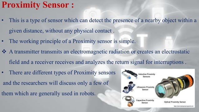 SENSOR_TECHNOLOGY types of sensors.pptx. | PPT