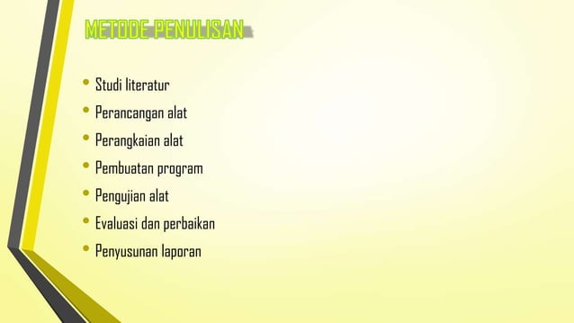 Sensor Temperatur Dengan Output Led Berbasis Arduino Uno Ppt