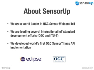 SensorThings API Webinar - #2 of 4 - IoT Data Modeling with Open ...
