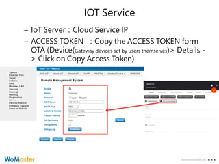 How to Connect IoT Sensors to WR222 Gateway and publish in OTA ...