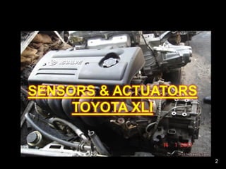 Sensor of toyota corolla (XLI) | PPT