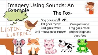 Creative Writing-Fiction/ Types of ImagerySensory-Details/Imagery.pptx