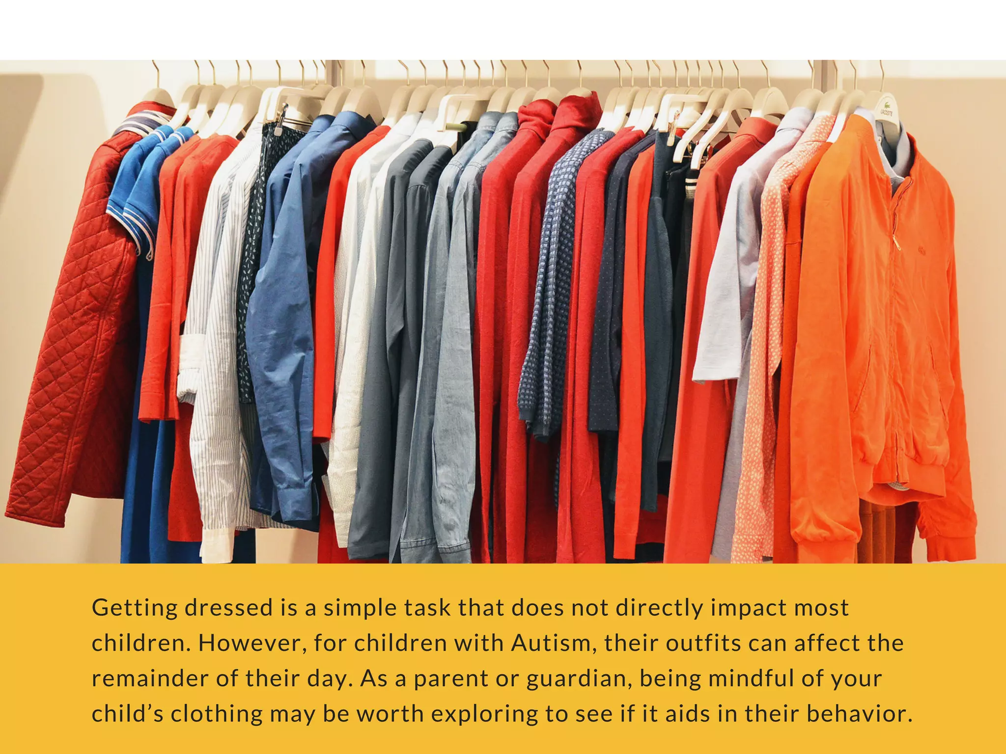 Sensory-Friendly Clothing for Children with Autism | PDF
