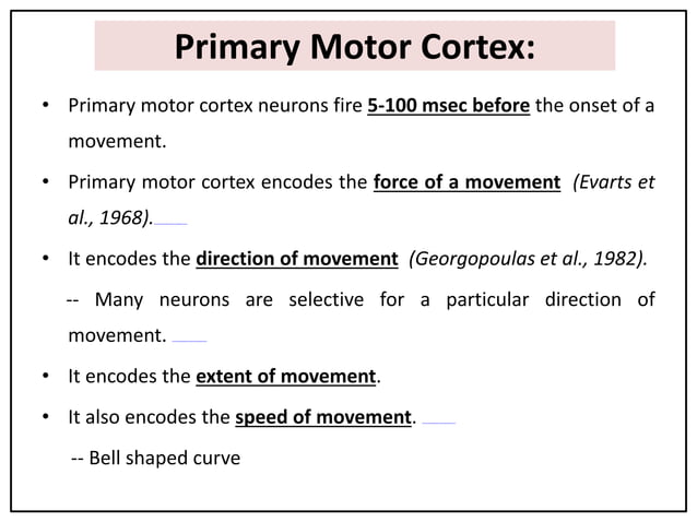 Sensory motor processing in planning and execution of movement | PPTX
