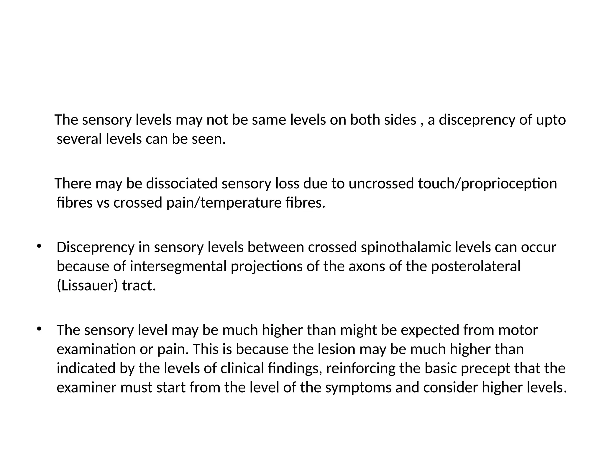 SENSORY ABNORMALITIES in diagnosis of neurological diseases | PPTX