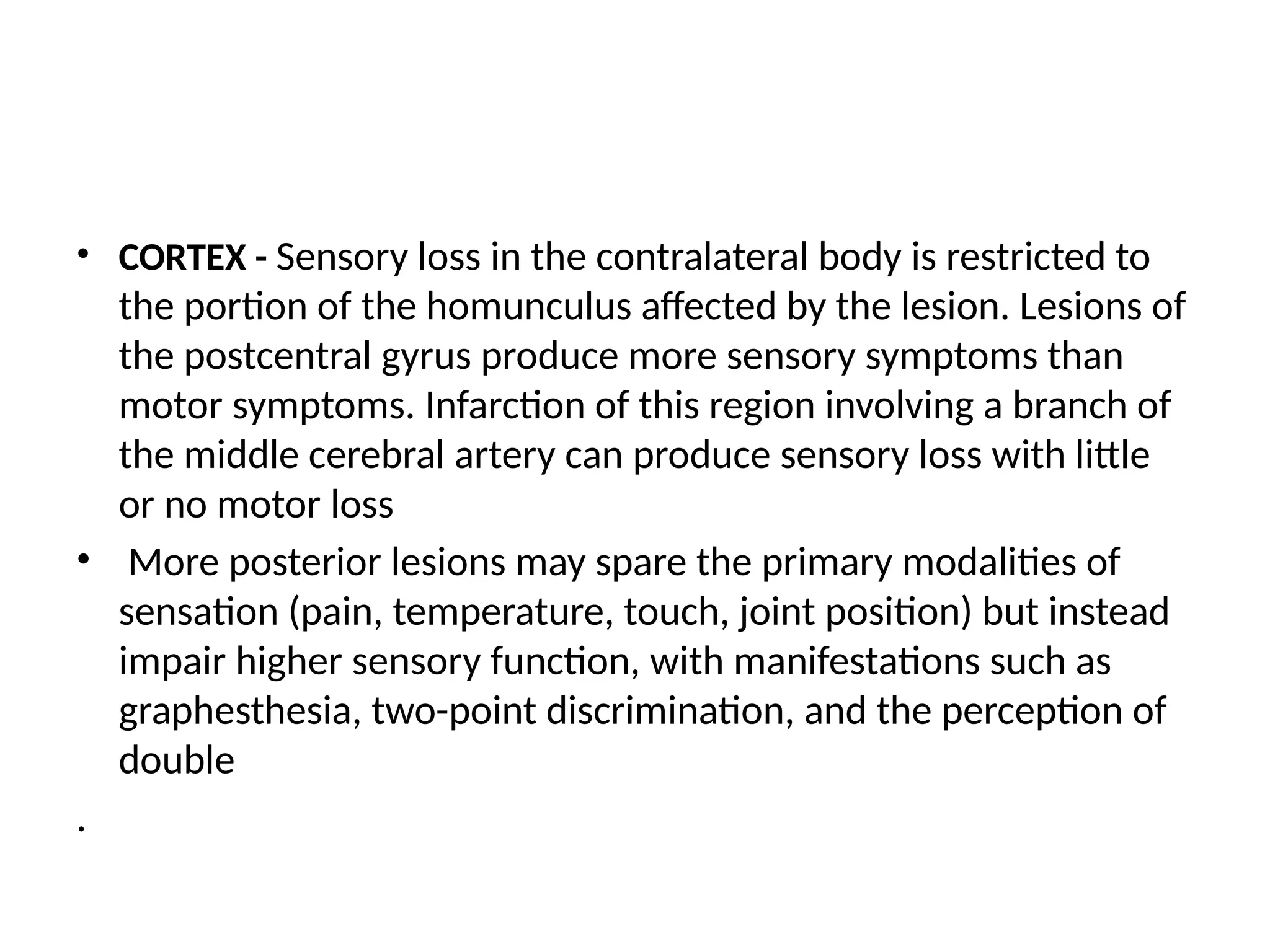 SENSORY ABNORMALITIES in diagnosis of neurological diseases | PPTX