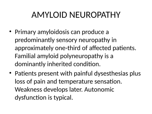 SENSORY ABNORMALITIES in diagnosis of neurological diseases | PPT