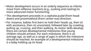 Sensory and Motor Capacity in Prenatal stage.pptx