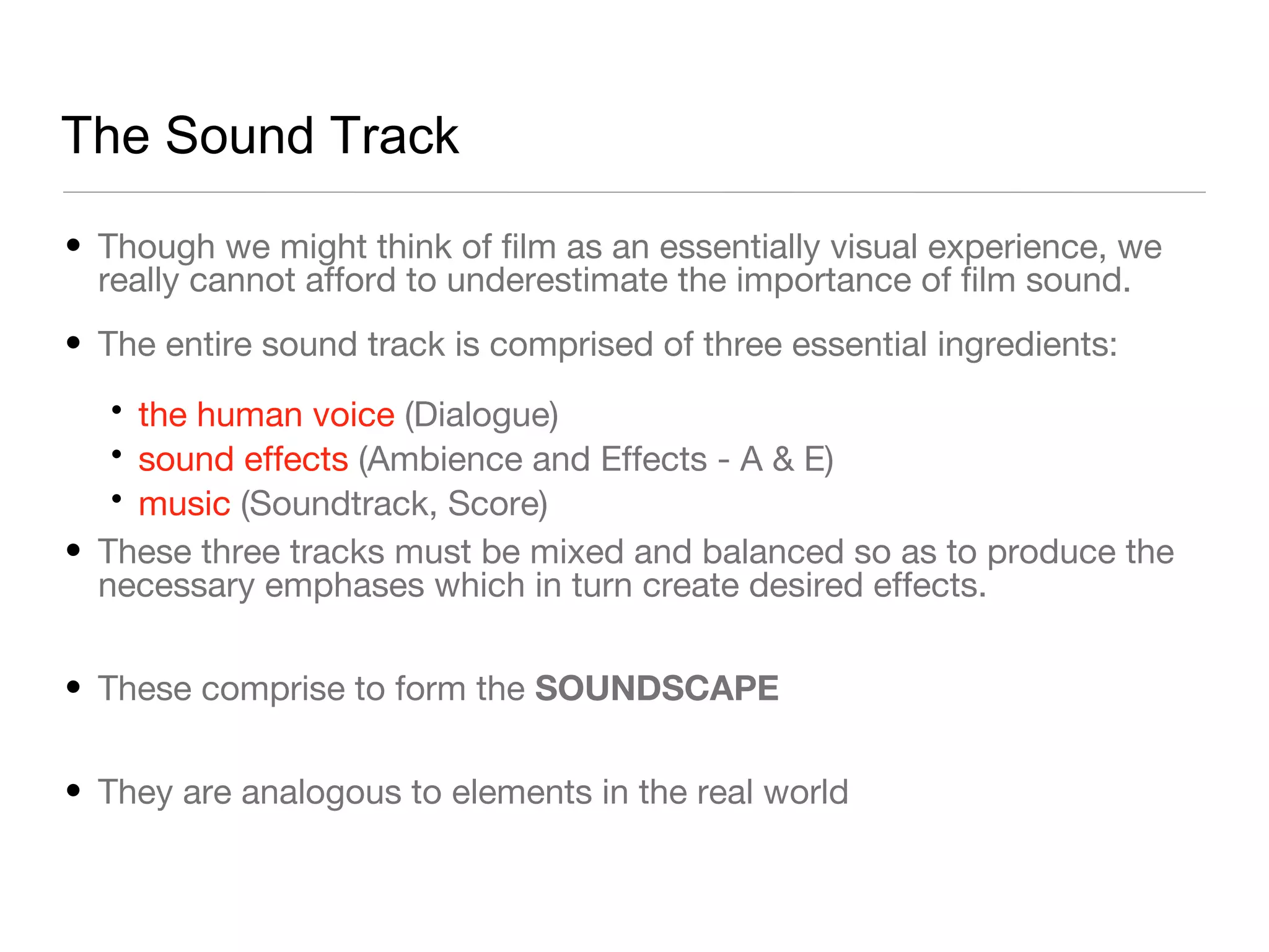 Sensory architecture : Soundscape | PPT