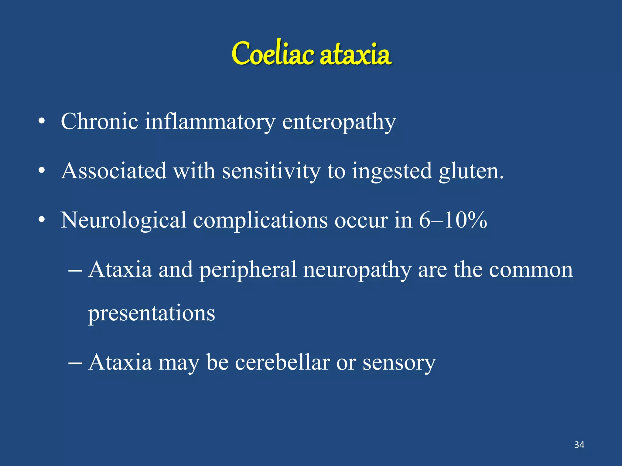 Sensory ataxia | PPTX