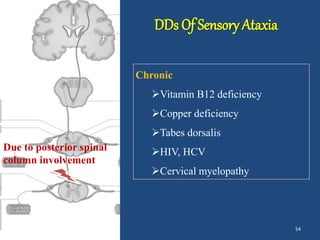 Sensory ataxia | PPTX
