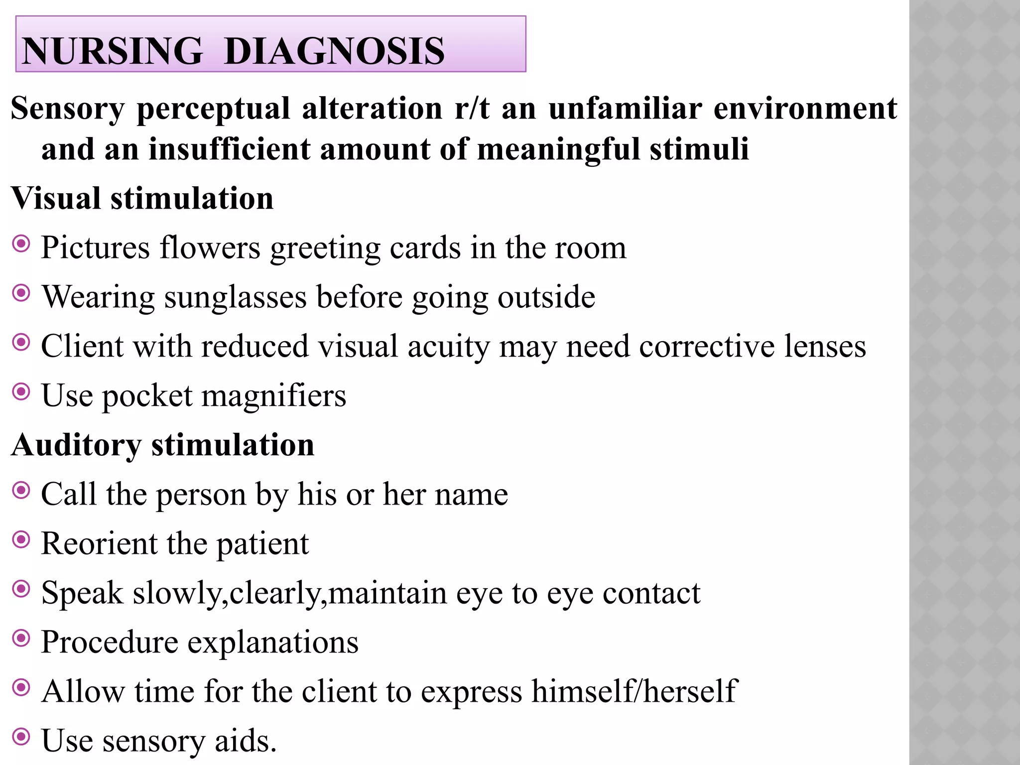 Sensory deprivation | PDF