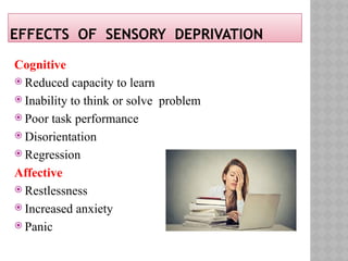 Sensory deprivation | PDF