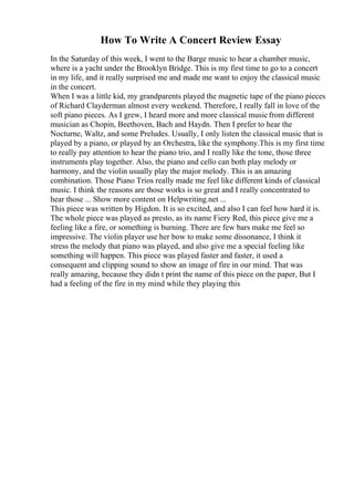 Sensory Essay. Sensory Writing Assignment - Prompts and Examples by ...