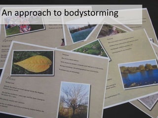 Sensory ethnography & bodystorming | PPTX