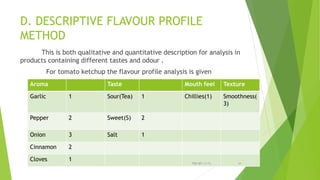 sensory evaluation 1.ppt