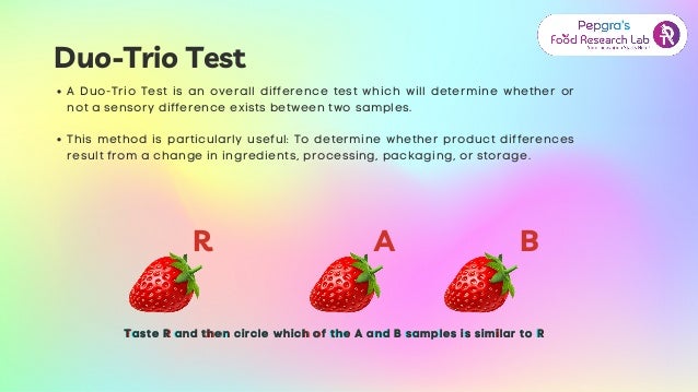 Sensory Evaluation Methods For Food And Beverage Products Pdf