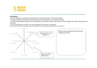 Sensory evaluation of bread | PDF