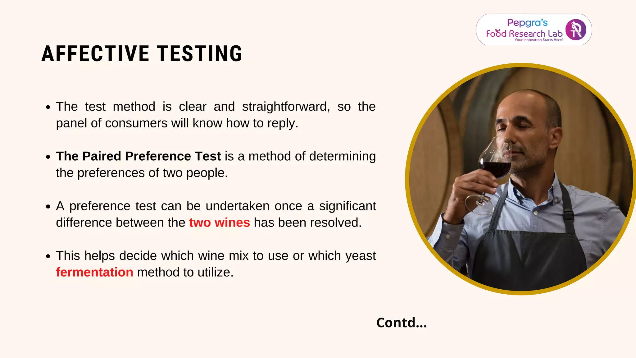 Sensory Evaluation Of Food - FoodResearchLab | PDF