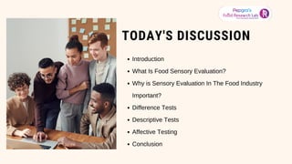 Sensory Evaluation Of Food - FoodResearchLab | PDF