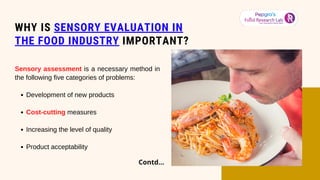 Sensory Evaluation Of Food - FoodResearchLab | PDF