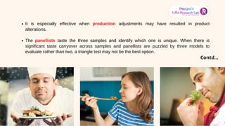Sensory Evaluation Of Food - FoodResearchLab | PDF