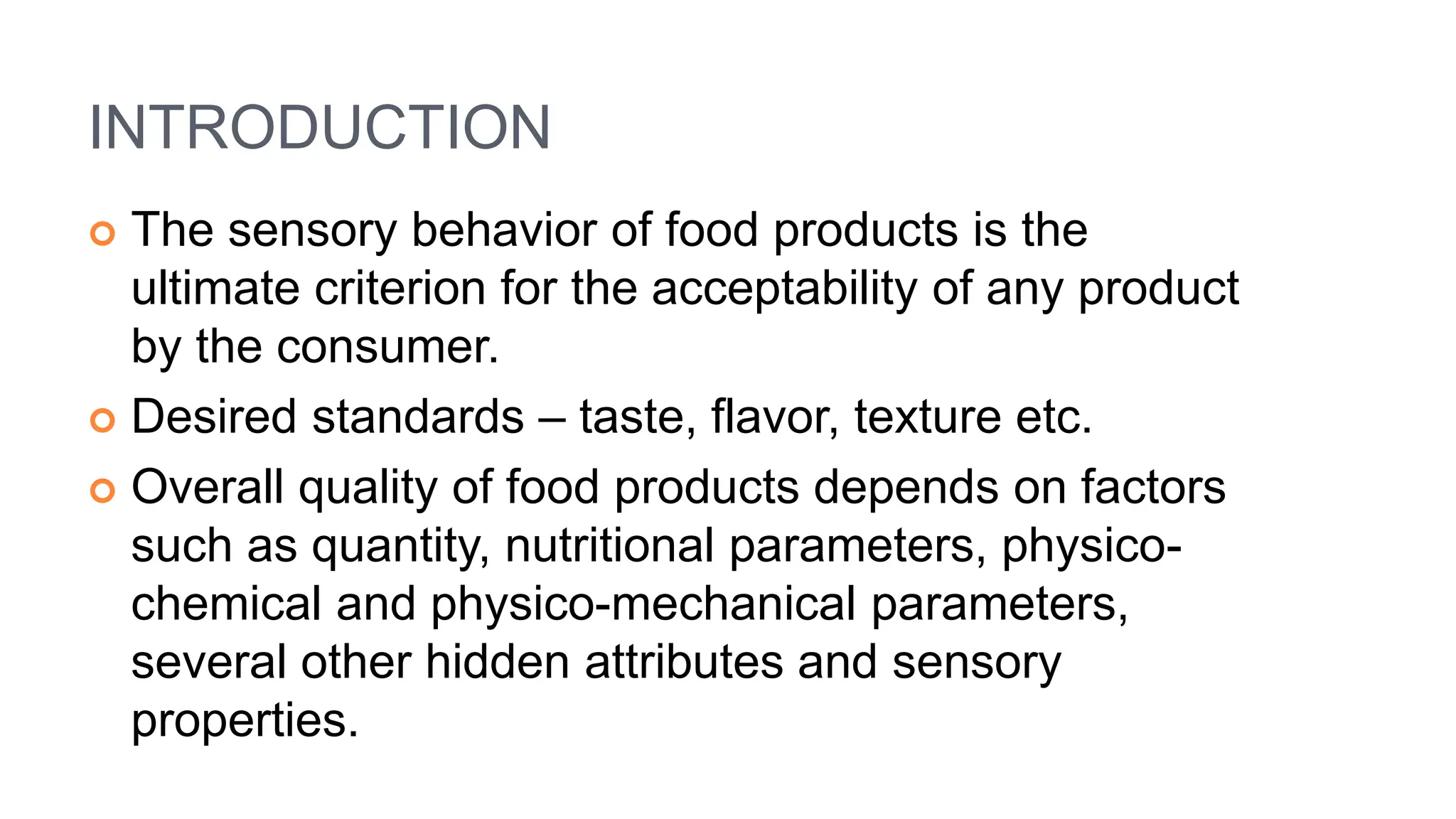 Sensory Evaluation Of the Food Products.ppt