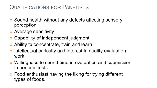 Sensory Evaluation Of the Food Products.ppt