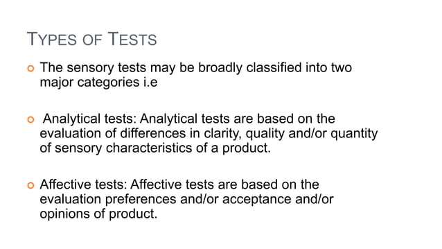 Sensory Evaluation Of the Food Products.ppt