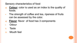 Sensory Evaluation Of the Food Products.ppt