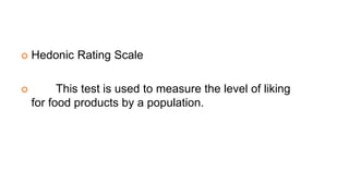 Sensory Evaluation Of the Food Products.ppt