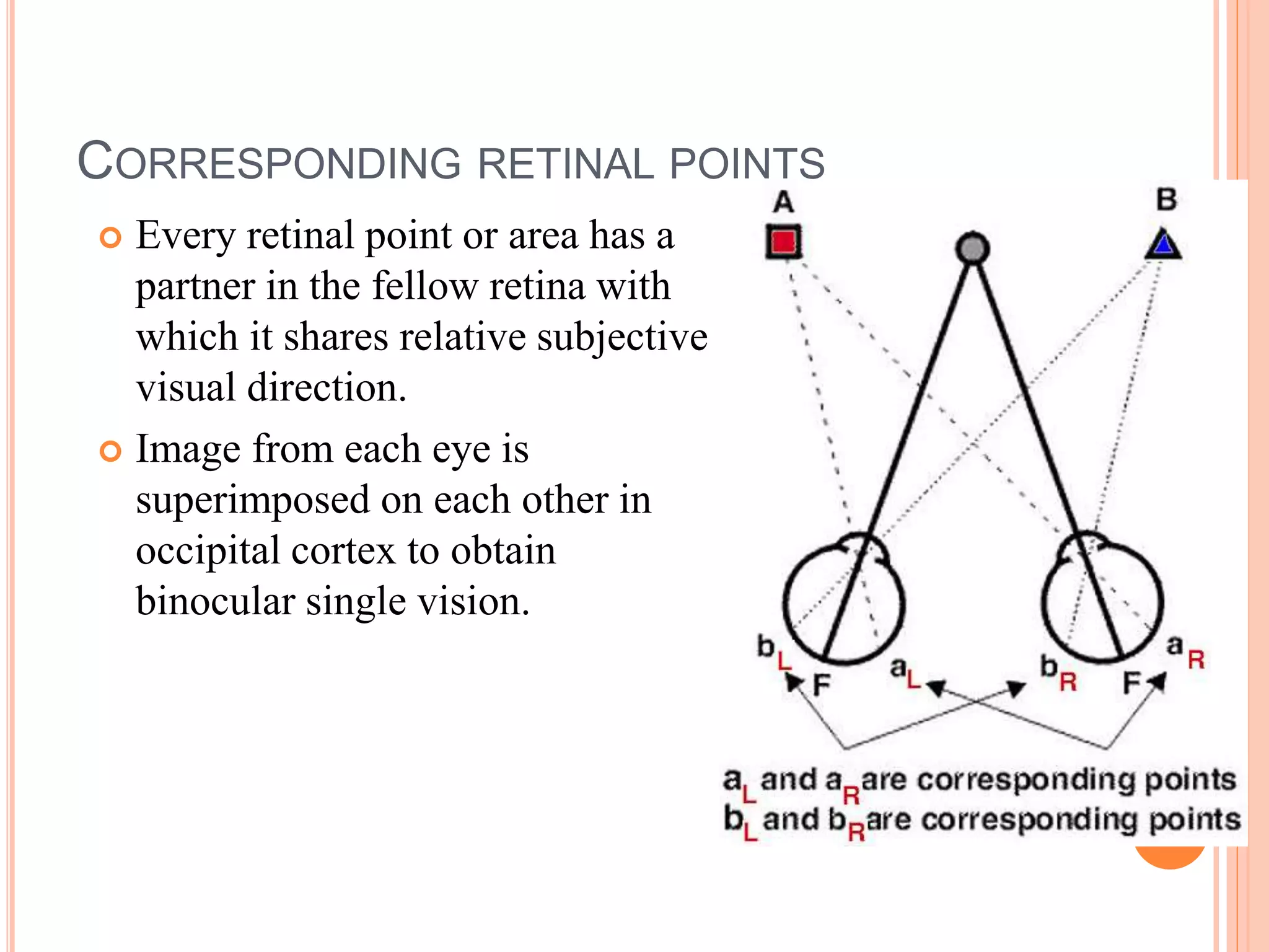 Sensory evaluation of squint | PPTX